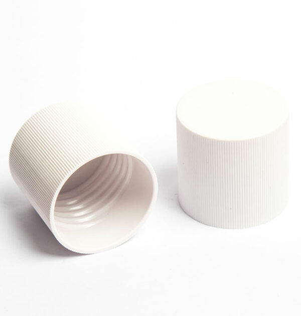 (BR098) 40MM FLUTED/RIBBED OR MILLED UREA CAP | Scott Closures